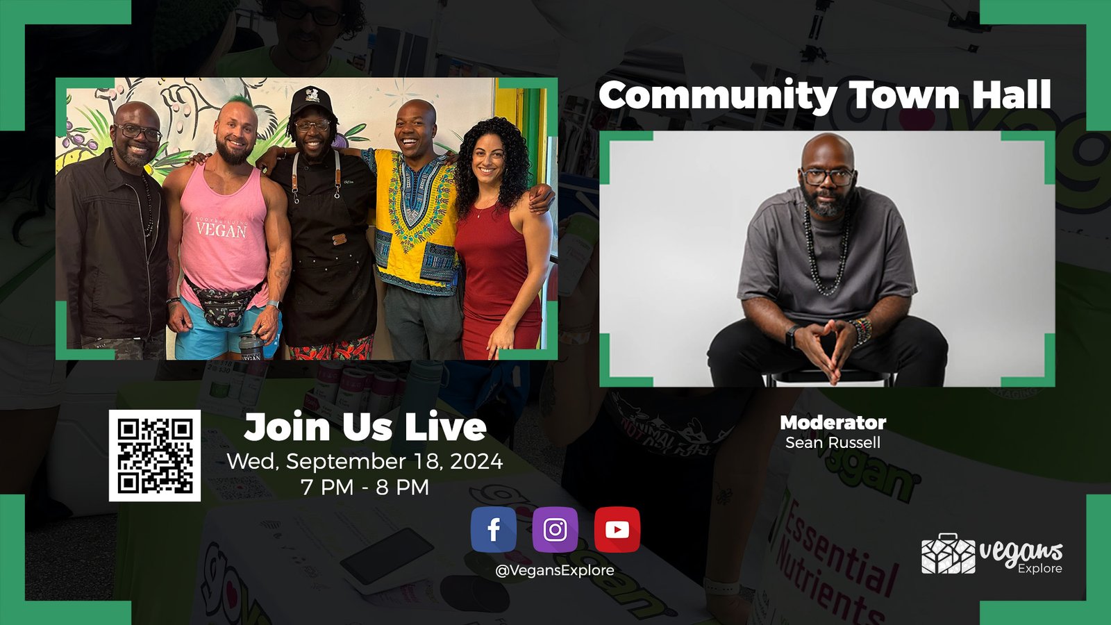 Vegans Town Hall - Vegans Explore